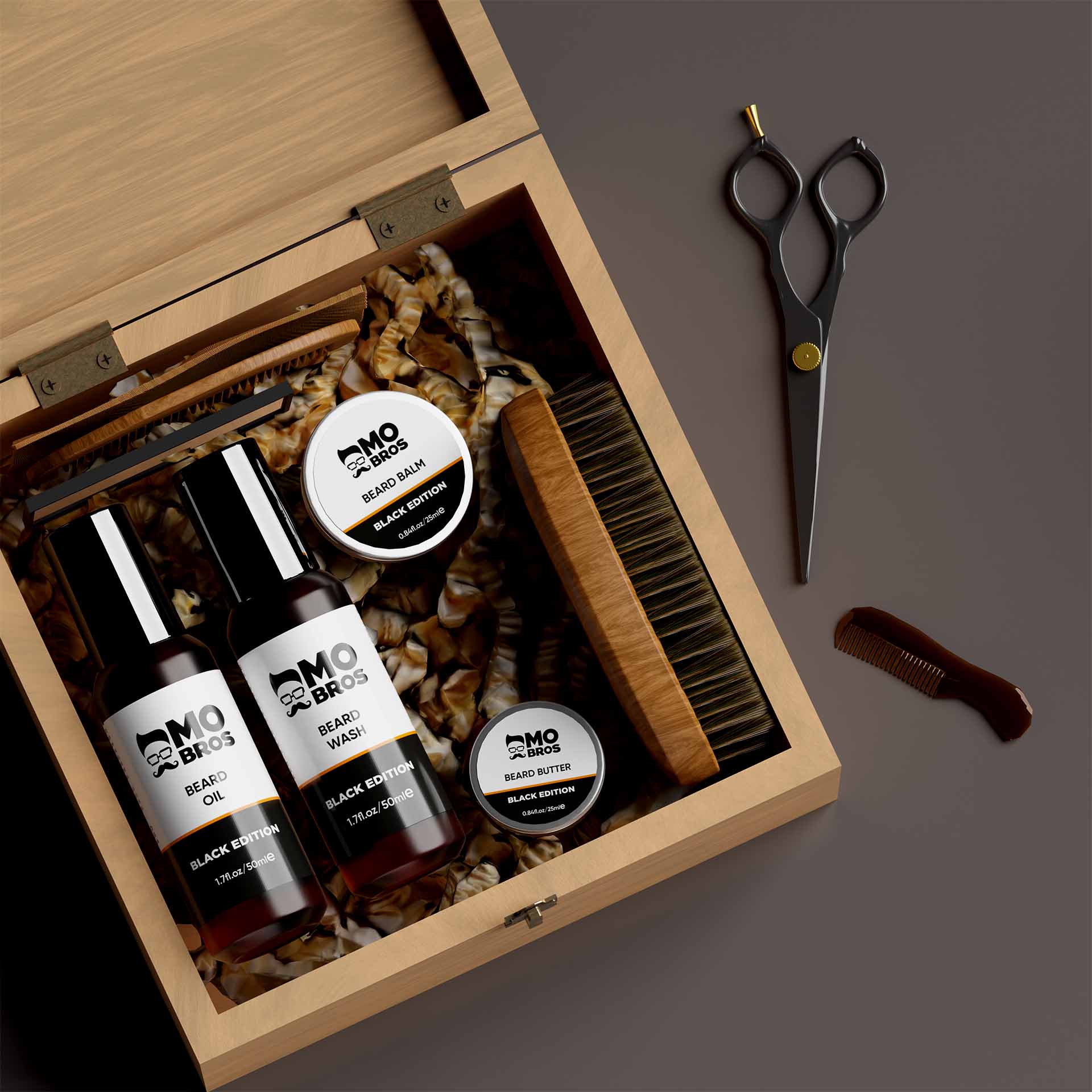 Beard Growth Kit | Personalised Grooming Gift Set For Men – Mo Bro's