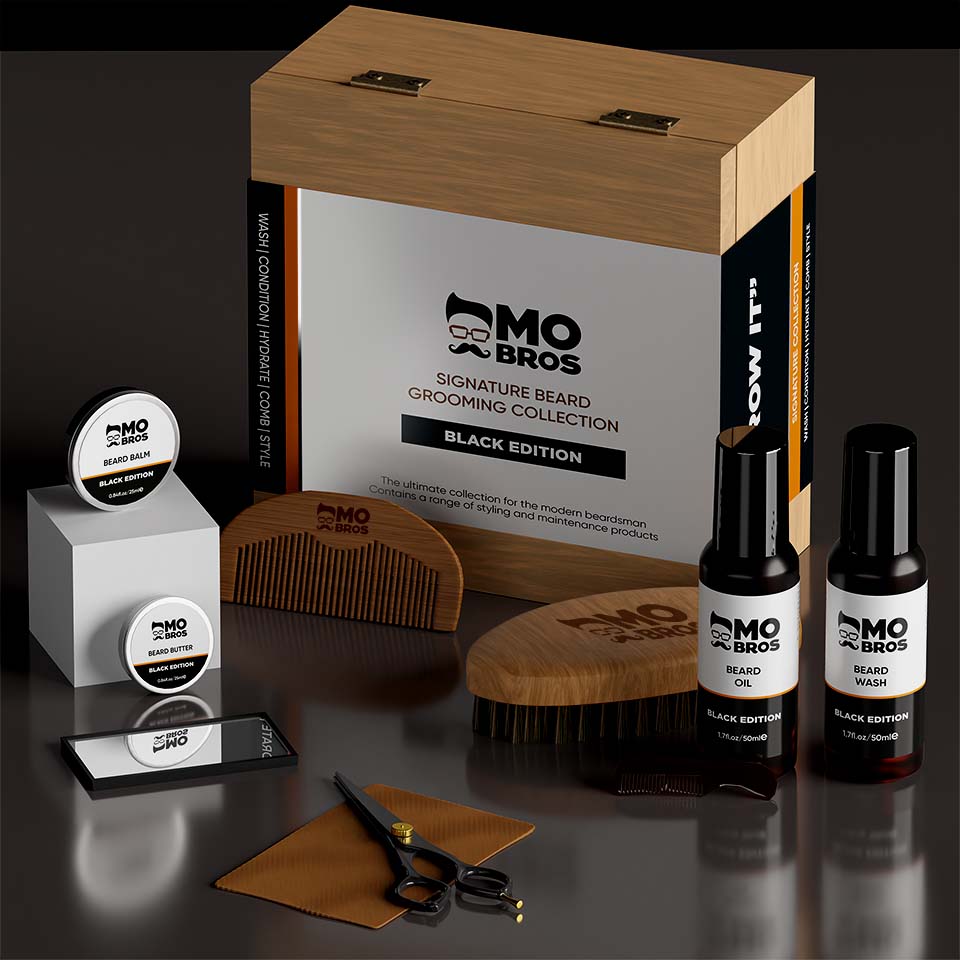 Beard Growth Kit | Personalised Grooming Gift Set For Men – Mo Bro's